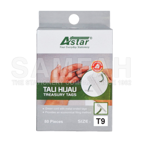 ASTAR T9 9″ TREASURY TAGS – Samfah