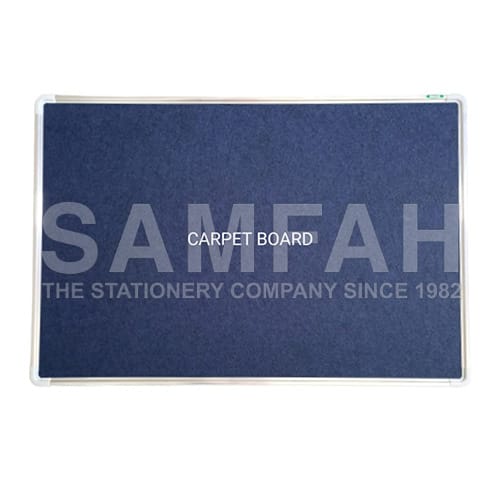 4′ X 8′ NOTICE BOARD C/W CARPET – Samfah
